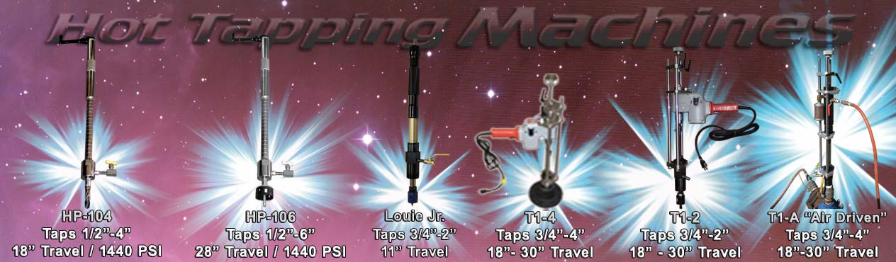 LJ1-25 Wet Tap Machine, 3/4"-2", Tapping Equipment and Accessories